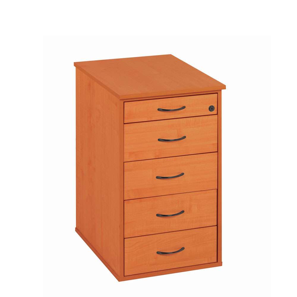 Data Track Slimline Desk Height Pedestal - Macphersons